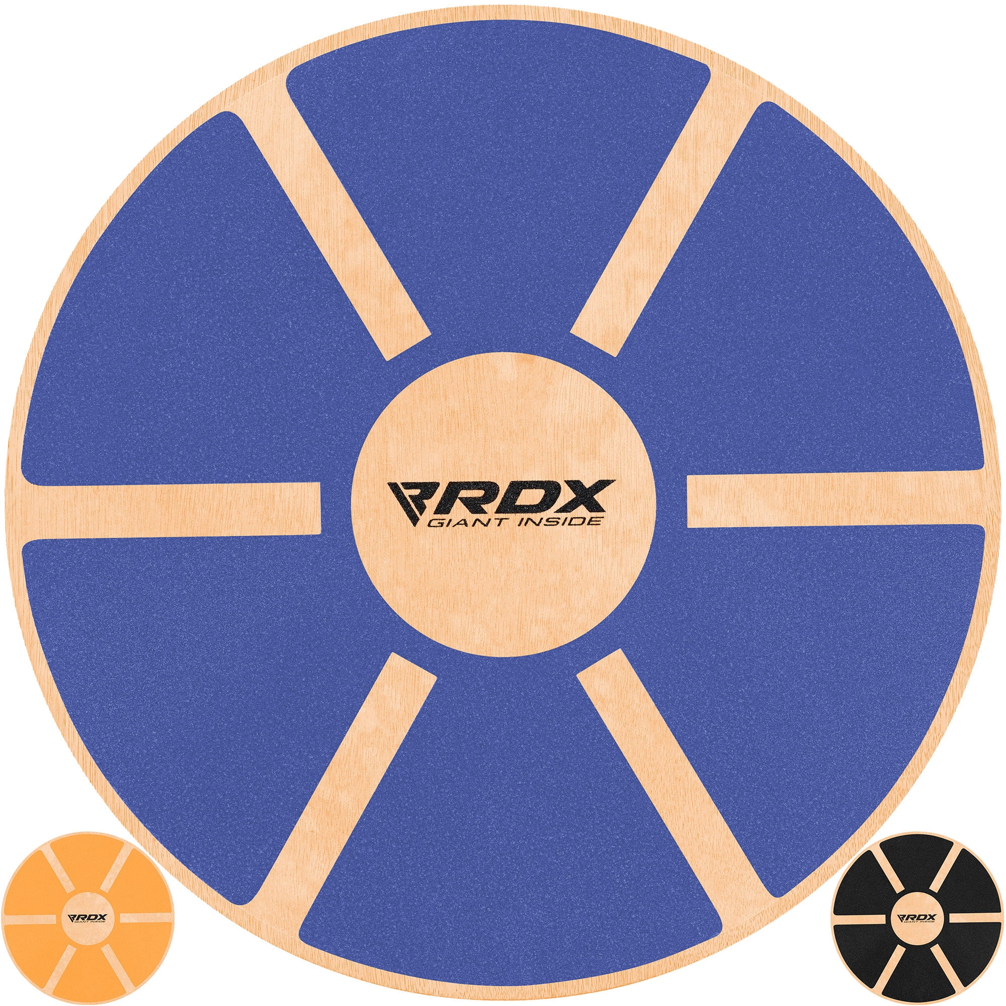 RDX Wobble Balance Board, 40cm Anti Slip Wooden Round Surface, 360 ...