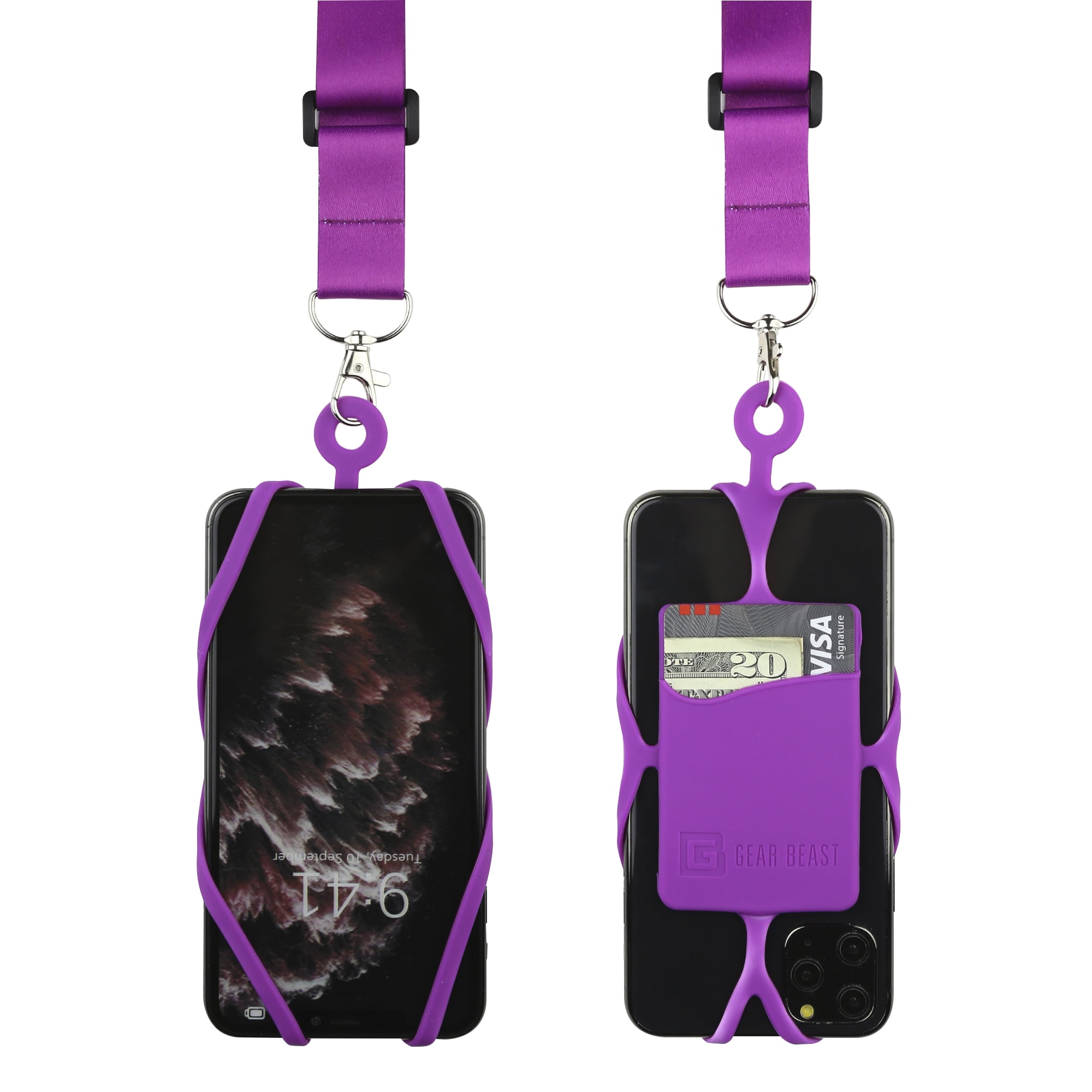 Gear Beast Cell Phone Lanyard with Adjustable Neck Strap Compatible ...