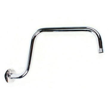 Adjustable Shower Arm Extension by WaterPoint, Brass Showerhead ...