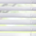Better Homes & Gardens 2” Cordless Faux Wood Horizontal Blinds, White ...
