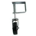 jiaping 4" Rubber Gate Wheel Spring Loaded Swivel Caster Heavy Duty ...