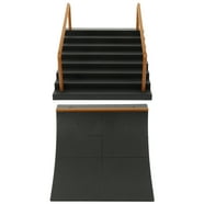 Kryptonics Micro Pyramid Skating Ramp for Kids, Plastic Jumping Board ...