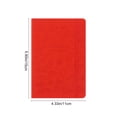 Cartoon PU Leather Notebook with Strap, A6 Hardcover Journal for ...