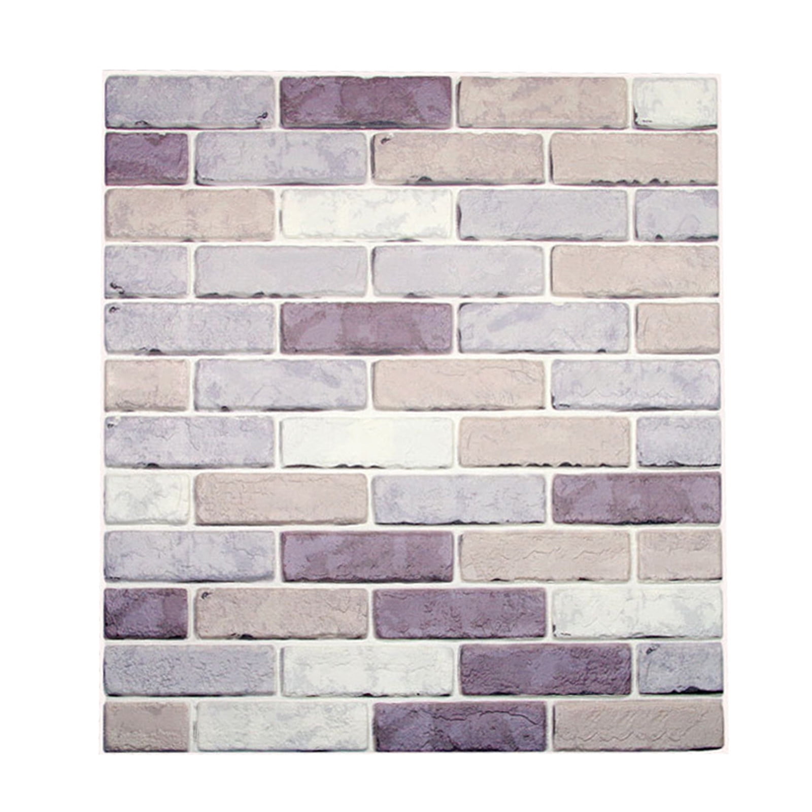 BadyminCSL New PE Foam 3D DIY Wall Decor Embossed Brick Stone Color ...