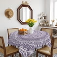 Bohemian Mantoro Motifs Pattern Table Cloth 54x54in, Waterproof Square ...
