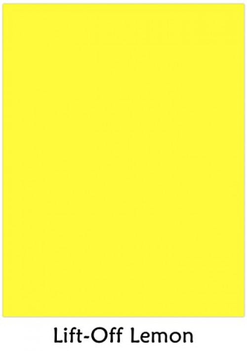 Lift-Off Lemon - Neenah Astrobrights Premium Color Card Stock Size 8.5 ...