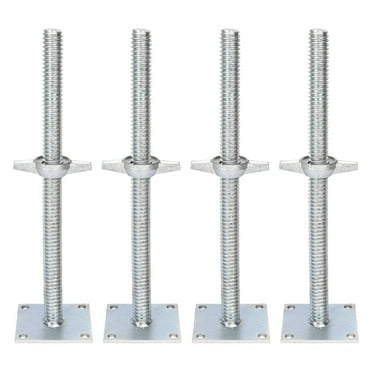 Screw Jacks Home Leveling 4 Pieces Adjustable Leveling Jack Scaffolding ...