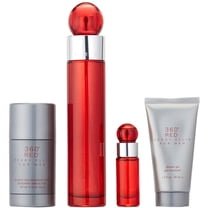 Perry Ellis 360 Red Men's Cologne Perfume Gift Set - 4 Piece - Walmart.com