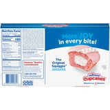 Hostess Strawberry Cupcakes, 8 Individually Wrapped Cakes with Creamy ...