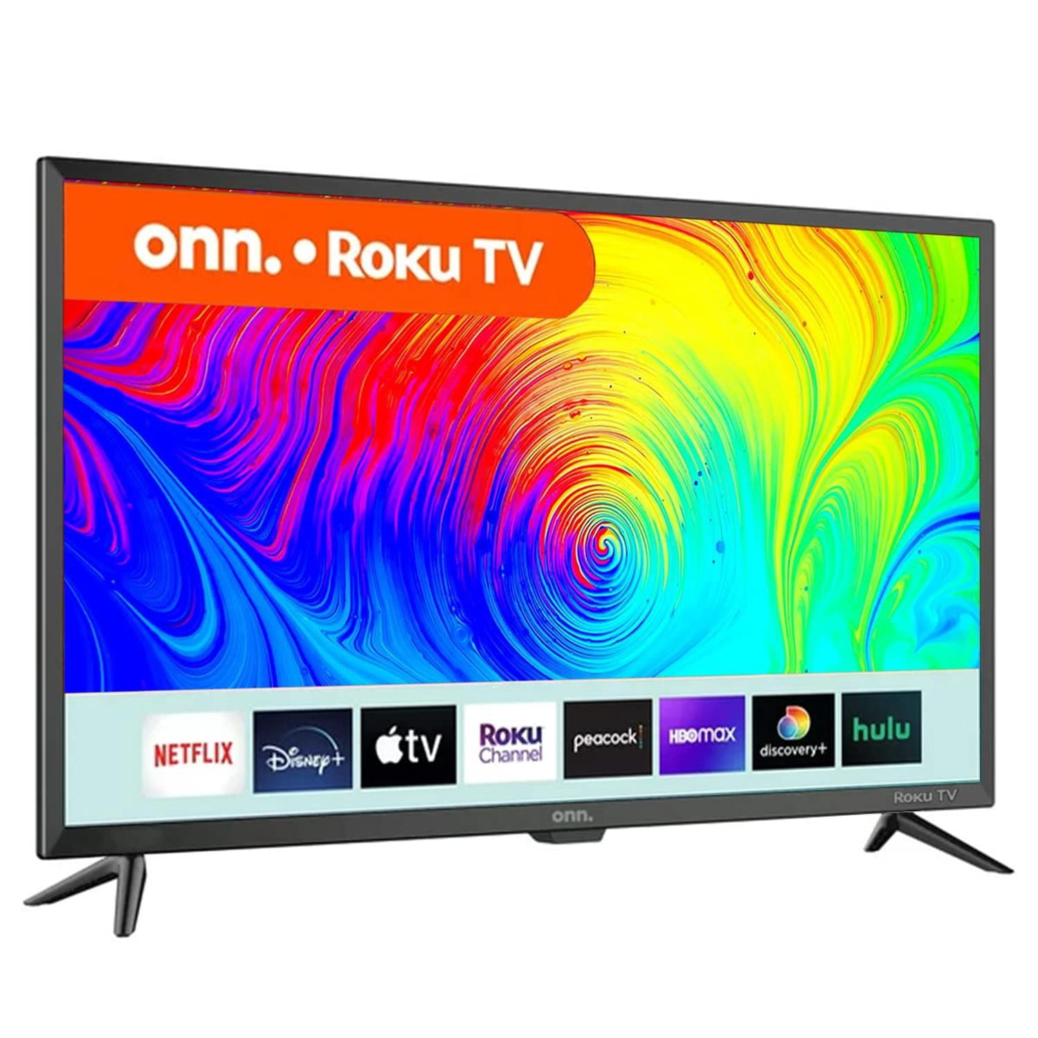 onn Pantalla de 32" LED Smart TV HD ROKU 720P Compatible con Google ...