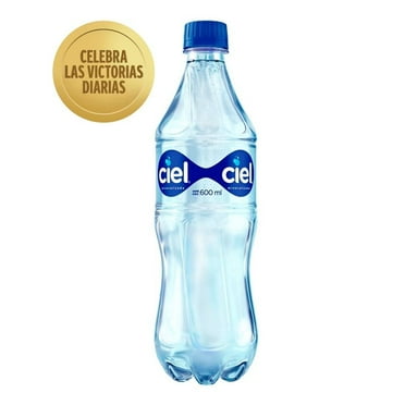 Agua Ciel purificada 8 botellas de 600 ml c/u | Walmart en línea