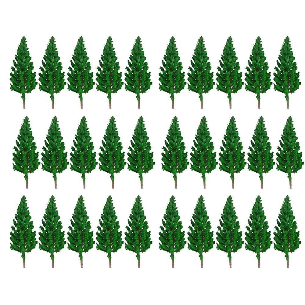 30pcs DIY Railroad Decor Buliding Layout Scale Materials Miniature ...