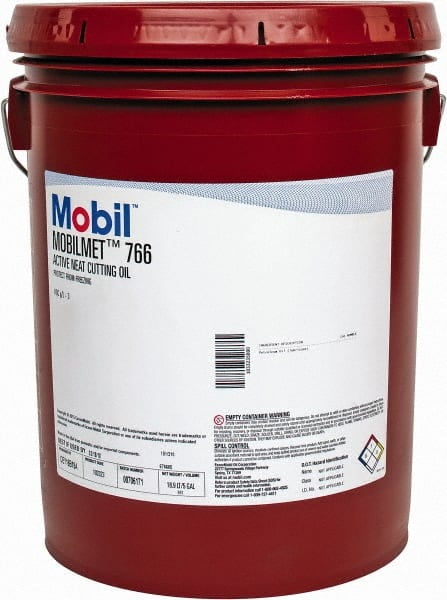 Mobil Mobilmet 766 5 Gal Pail Cutting Fluid Straight Oil, For Automatic ...
