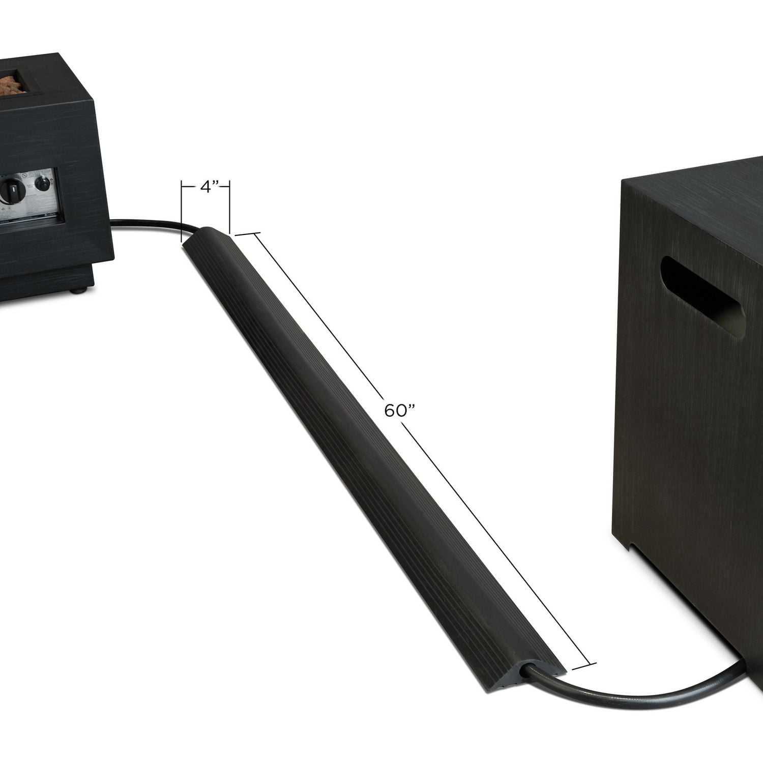 Click here for Real Flame 60 In. Rubber Hose Cover 60in Wide prices