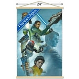 Star Wars: Rebels - Celebration Mural Wall Poster with Wooden Magnetic ...