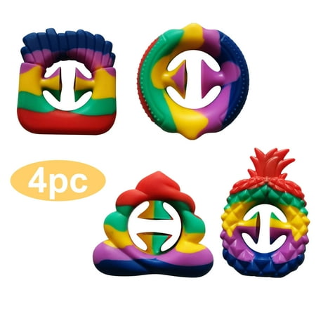 Squishy Toys 4PC Relieving Stress Sensory Hand Anti-anxiety Seizure ...
