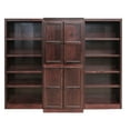 Concepts in Wood 3-Piece Solid Wood Bookshelf and Storage System with ...