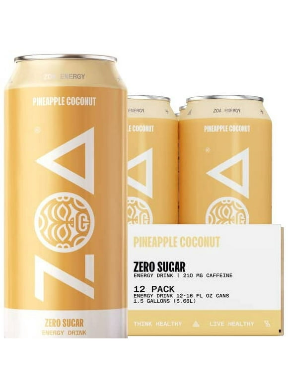 ZOA Energy Drinks in Energy Drinks - Walmart.com
