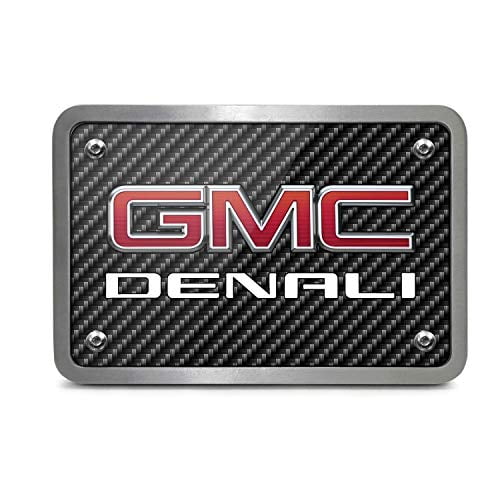 GMC Denali UV Graphic Carbon Fiber Look Billet Aluminum 2 inch Tow ...