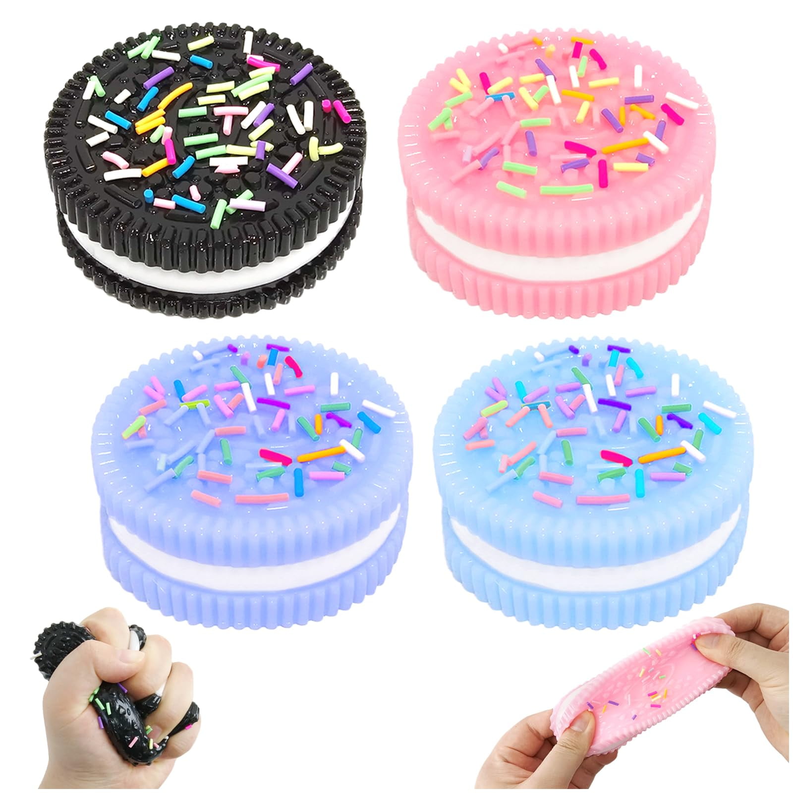 Click here for Unbranded 4 Pcs Taba Squishy Set  Biscuit Squishy... prices