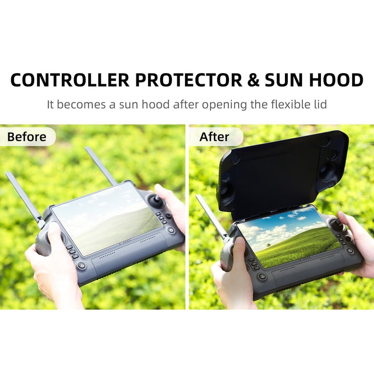 Dji Rc-2 DJI RC2 Remote Sleeve Cover And Sunhood Shade Protector, 2 In ...