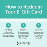 Spa & Wellness Gift Card by Spa Week eGift Card [Email Delivery ...