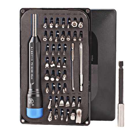 YDJKET Precision Bit Set, bit set with 46 bits and bit holder ...