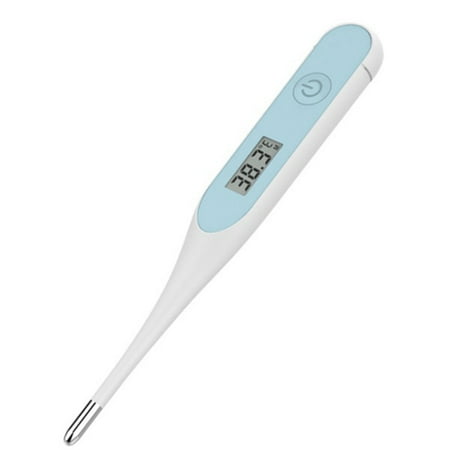 NETSENG 2pacs Clinical Digital Baby Thermometer - LCD, Flexible Tip, 20 ...
