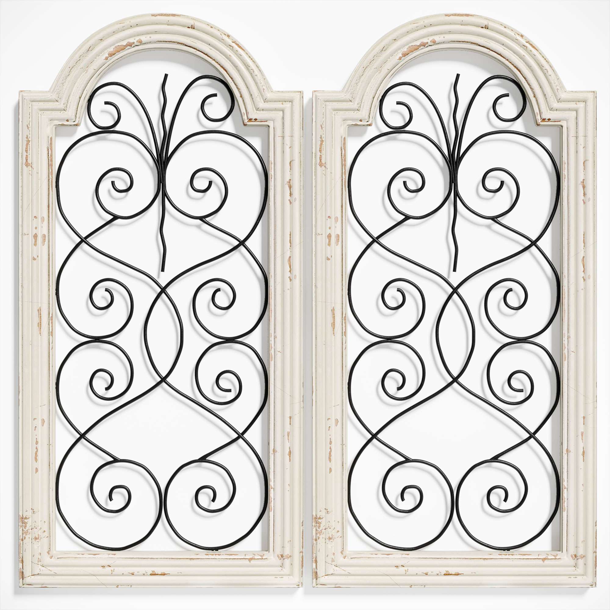 Barnyard Designs 16x32 Rustic Window Frame Wall Decor Farmhouse Window ...