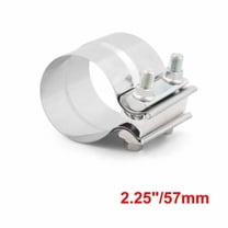 2.75" Stainless Steel Lap Joint Band Exhaust Clamp Pipe Repair T304 ...