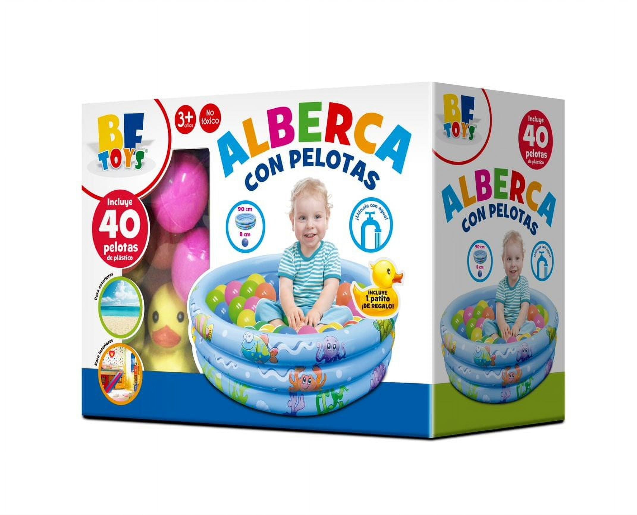 Alberca BF TOYS con 40 pelotas y 1 pato | Walmart en línea