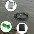 Drasry Fishing Bait Trap Foldable Minnow Crayfish Crawdad Shrimp Pier Net Collapsible Landing ...