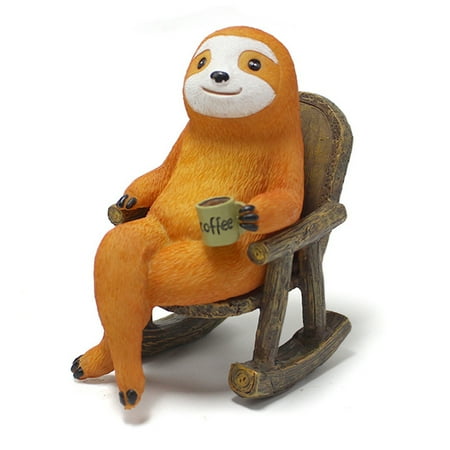Resin Sloth Statue,Sloth Statue Lifelike Vivid Garden Sloth Statue ...