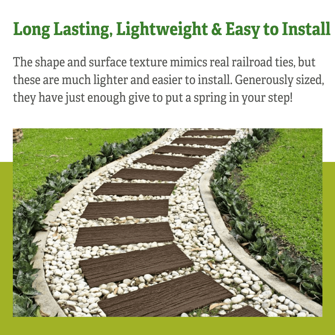 Railroad Tie Steps Details