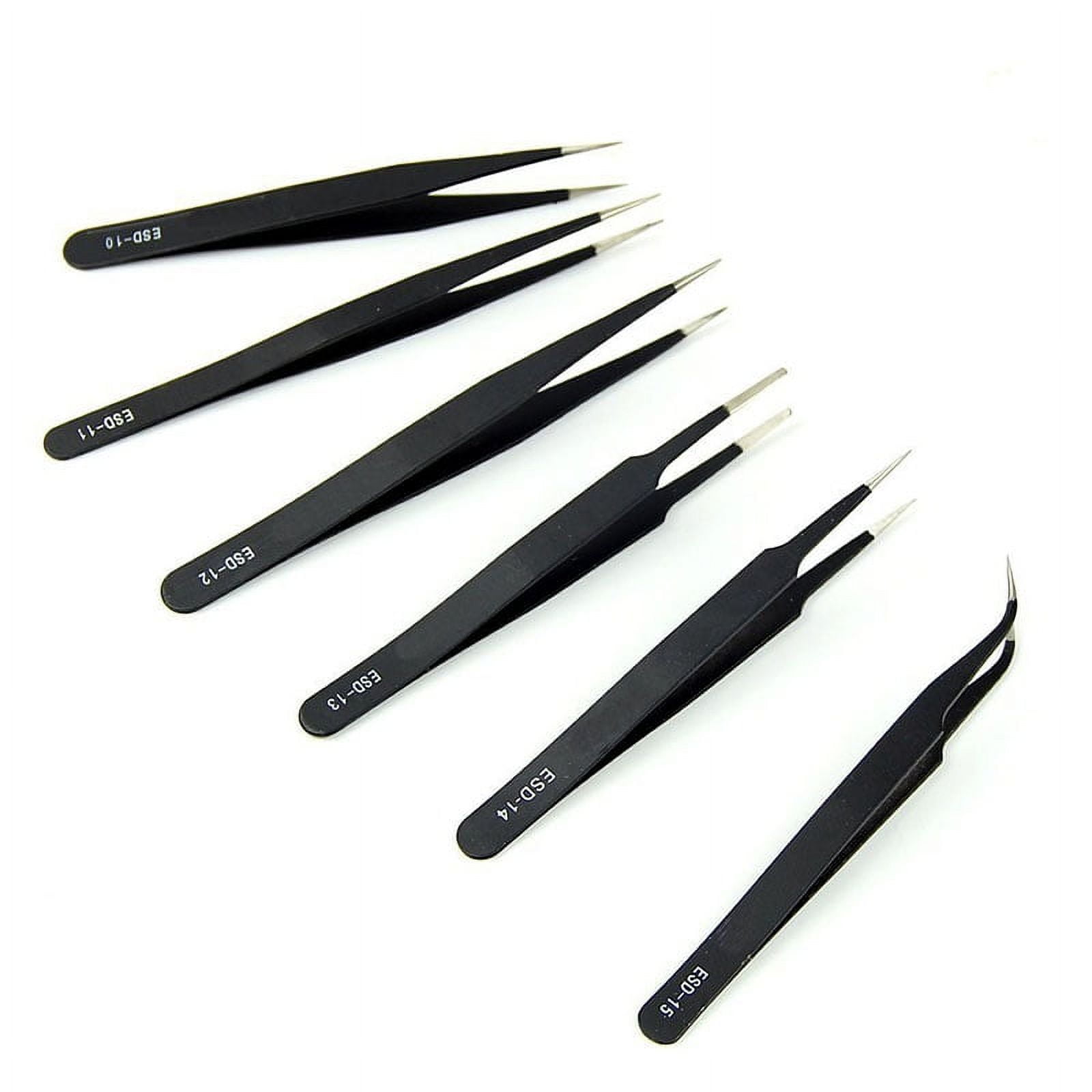 Click here for Egnmcr 6pcs Bga Precision Tweezer Set Antistatic T... prices