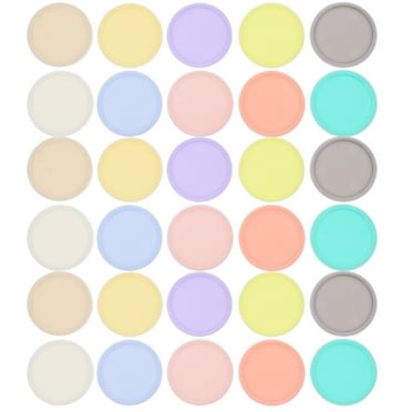 50pcs Plastic Ten Frame Math Discs Chips Game Tokens Counting Discs ...