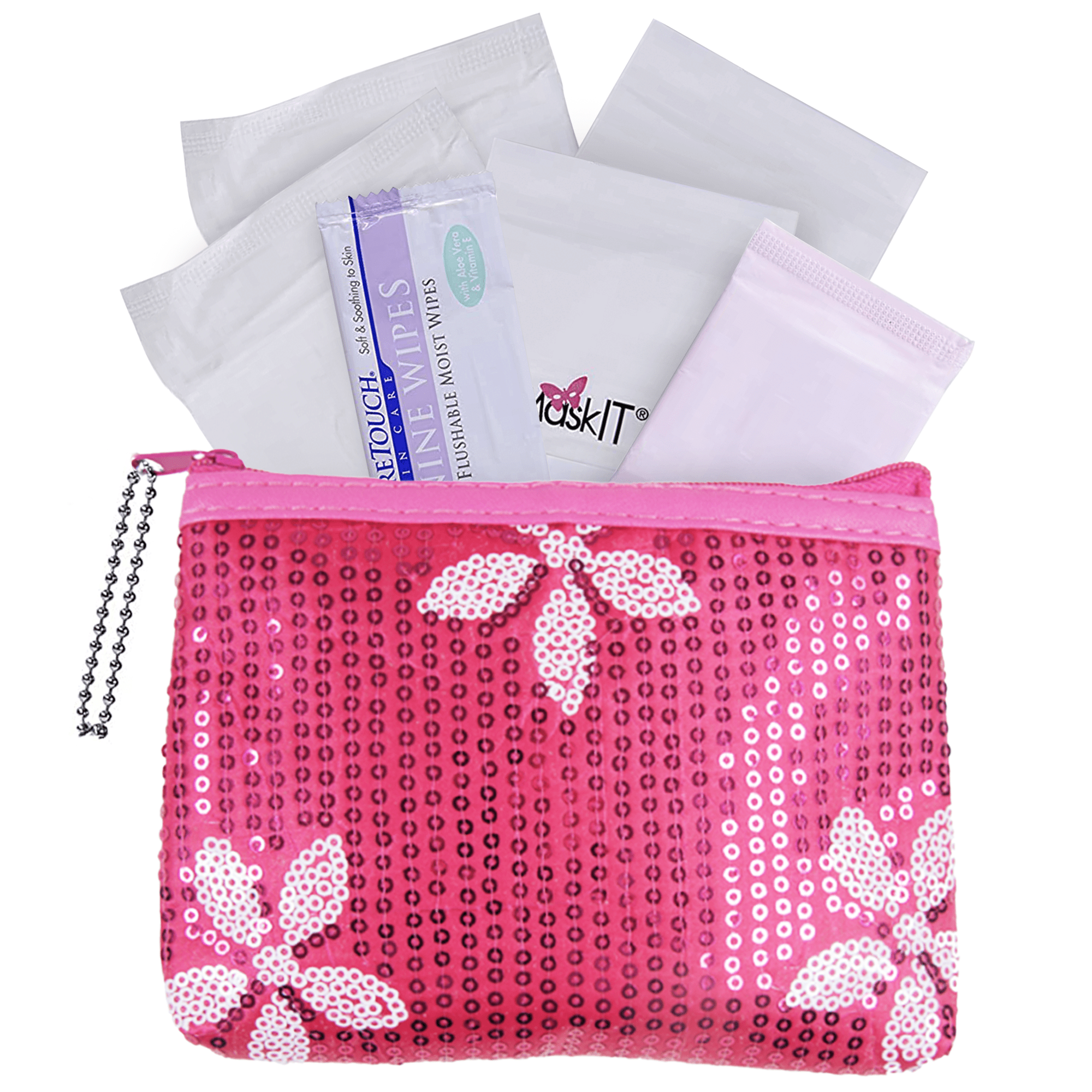 Be Prepared Period First Period Kit for Girls - Feminine Pads & Liner ...