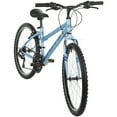 Huffy 24" Granite Mountain Bike, Fits Riders 58" - 70", 15-Speed, Blue, Adult, Women's - Walmart.com
