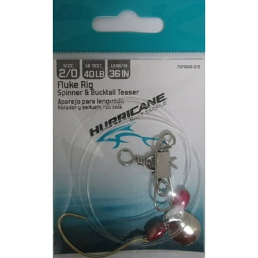 Sea Striker N8565-WH Fluke Hi-Lo Rig - Walmart.com