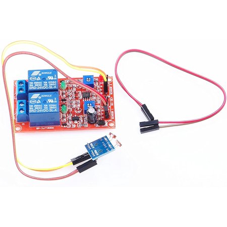 SRD-24VDC-SL-A DC 24V Relay Module Photodiode 2 Channel Module Combined ...