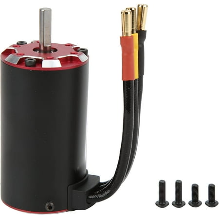 RC 3665 3150KV Brushless Motor Supersonic 4-Pole Motor with Temperature ...