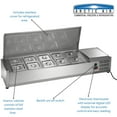 Arctic Air Refrigerated Counter-Top Prep Unit - ACP55 - Walmart.com