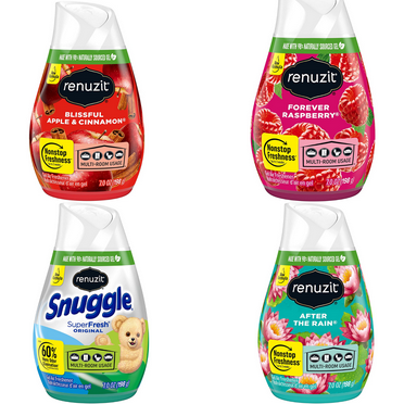 Renuzit Adjustable Solid Gel Air Freshener Cone, Forever Raspberry ...