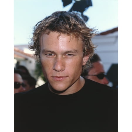Heath Ledger wearing a Black Shirt Photo Print (24 x 30) | Walmart Canada