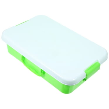 Kinetic Sand Sandbox Set with Blue Sand, Tools & Storage - Walmart.com