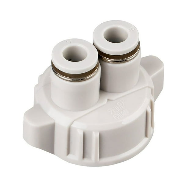 Bingirl Co2 Reactor Air Diffuser Generator Double Connector Tube Valves Guage Bottle Cap Diy
