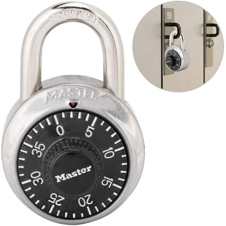 Digit Combination Code Padlock, Round Dial Rotary Digit Code ...