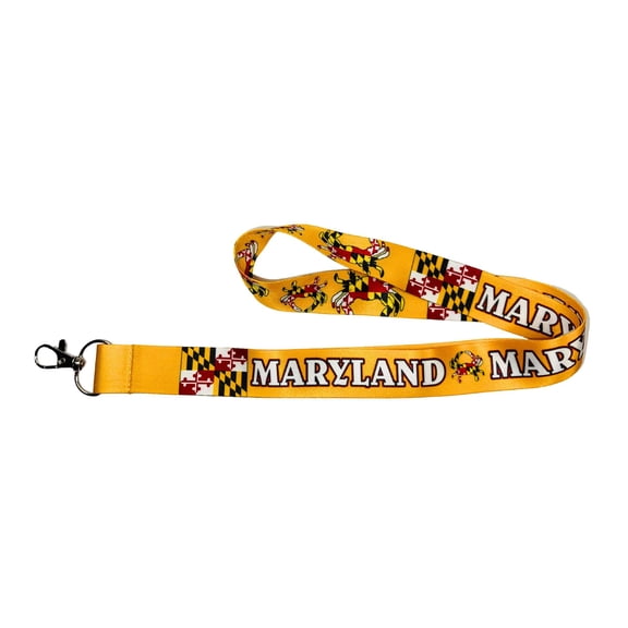 Lanyard - State Flag New Jersey - USA - L085 | ID Badge Holder Strap ...