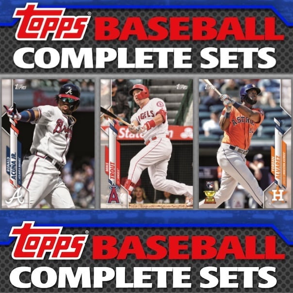2020 Topps Baseball Complete Sets Retail Box - Walmart.com