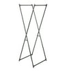Household Essentials Valet Folding Clothes Rack, Strong Metal X-Frame ...